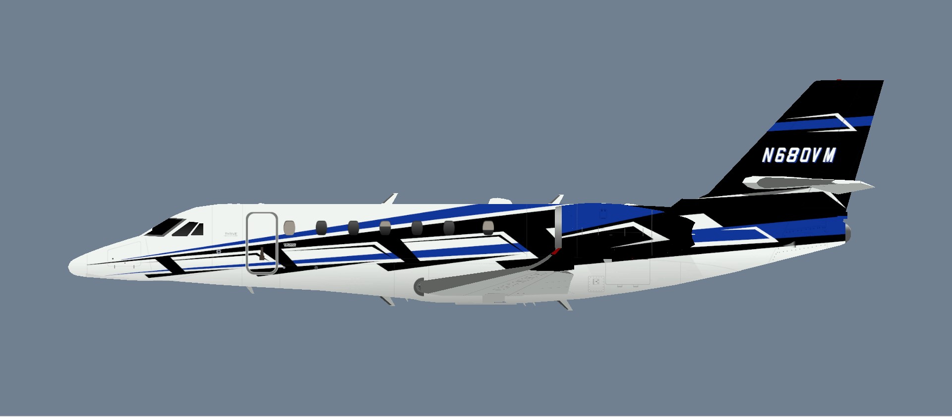 Thrive Aviation Cessna Sovereign Fleet Upload – DFAI Models and Paints