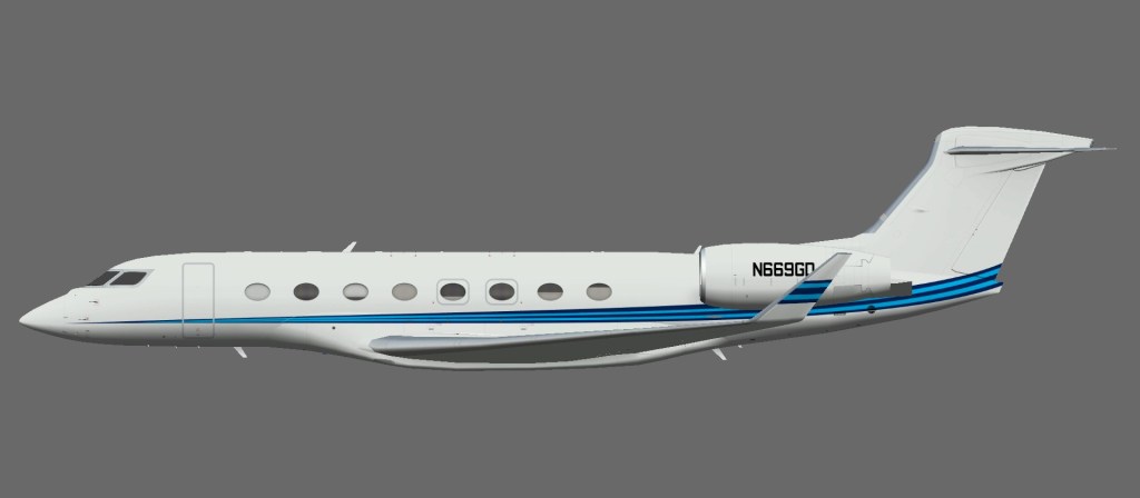 Gulfstream G600/G650 – DFAI Models and Paints