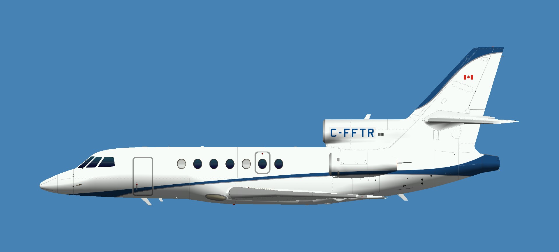 DFAI Dassault Mystère Falcon 50 Acass Canada C-FFTR is Available Now ...