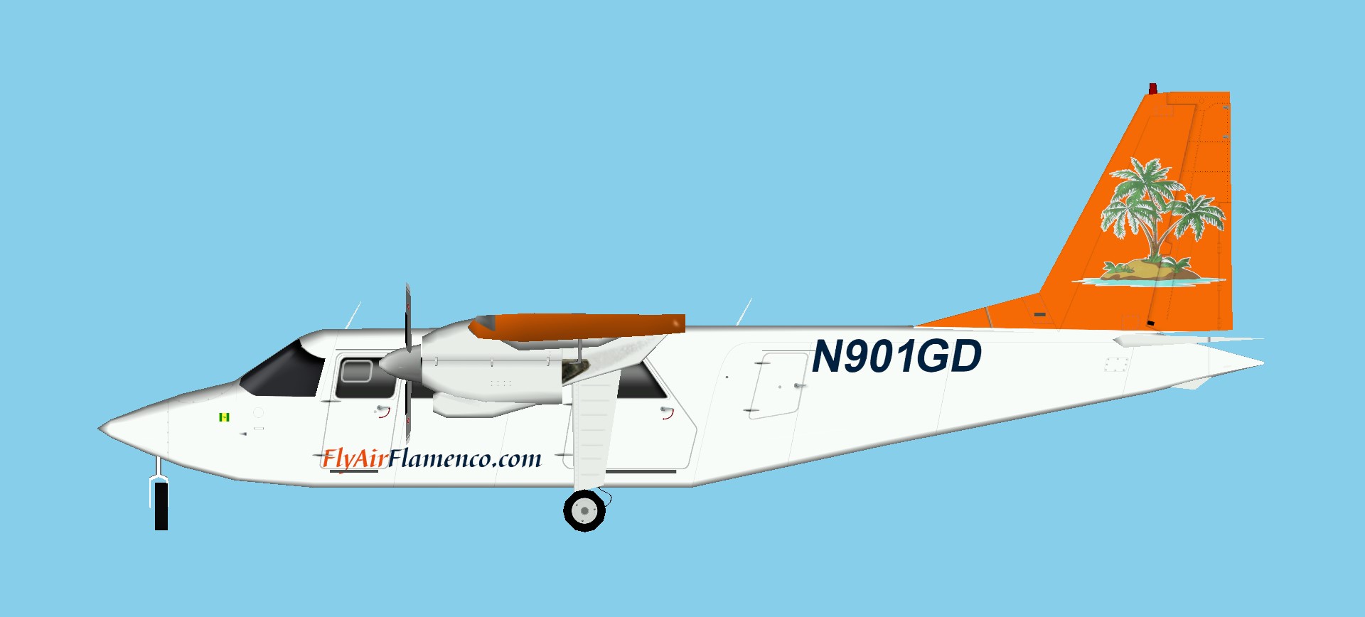 HTAI Britten-Norman BN-2 Air Flamenco N901GD,N903GD,N904GD,N905GD ...