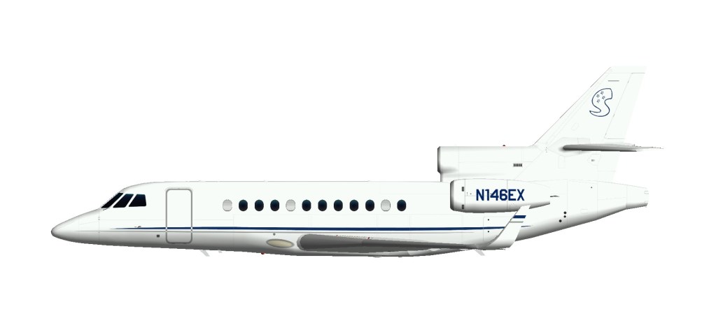 DFAI Dassault Falcon 900EX Westpac New Zealand Ltd N146EX + Flightplan ...