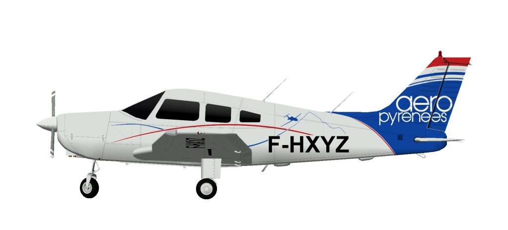 DFAI Piper PA-28-161 Warrior Aeropyrenees F-HXYZ Available Now !(11/17 ...