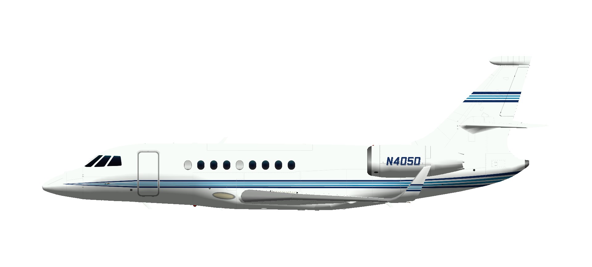 DFAI Dassault Falcon 2000 Ford Family Estate N435JF, N405D Available ...